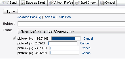 New Features - Juno Message Center